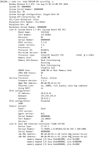 NetApp OnTap SysConfig Commands - Gathering hardware information